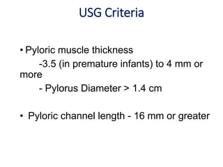 Infantile hypertrophic pyloric stenosis | PPTX