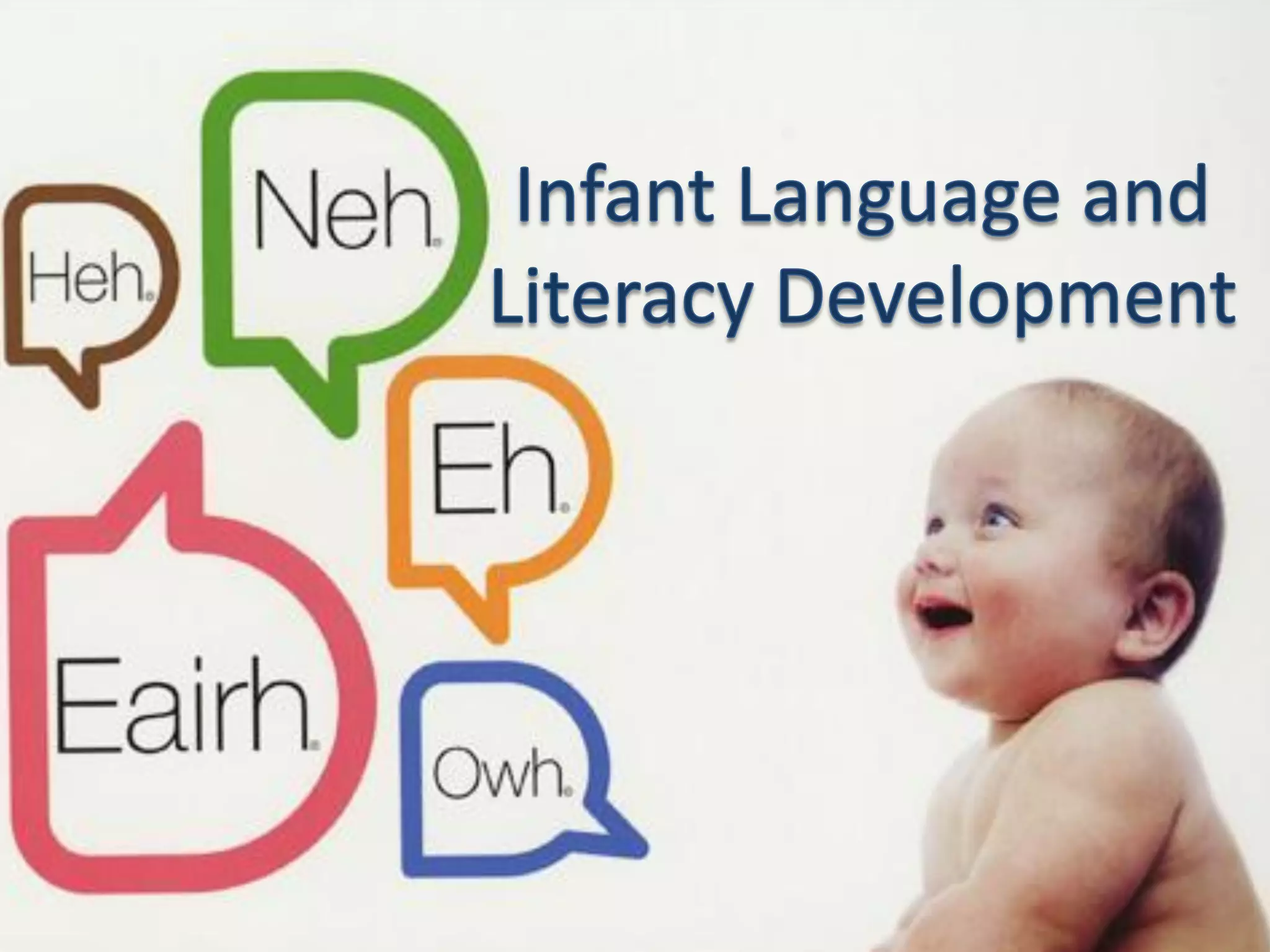Infant language and literacy development | PDF