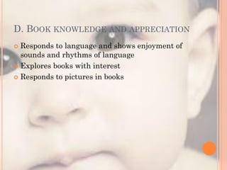 Infant language and literacy development | PDF