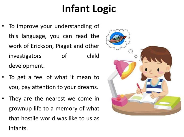 Infant logic - Life Script (Transactional analysis / TA is an ...