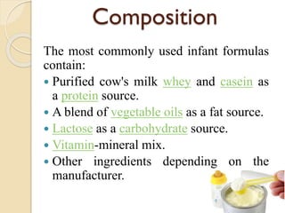 Infant milk formula | PPTX