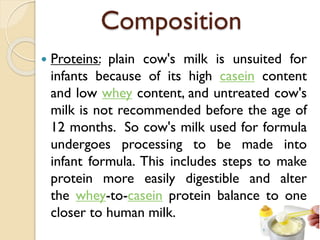 Infant milk formula | PPTX