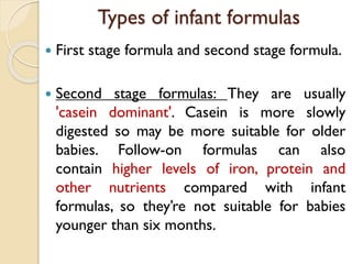 Infant milk formula | PPTX