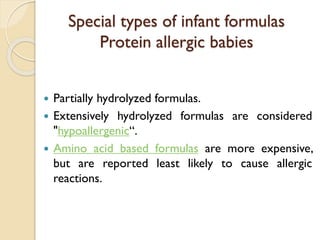 Infant milk formula | PPTX