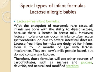 Infant milk formula | PPTX