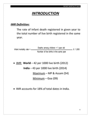 Infant mortality rate | PDF