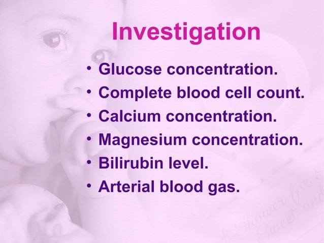 Infant of a diabetic mother | PPT