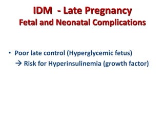 Infant of diabetic mother | PPTX