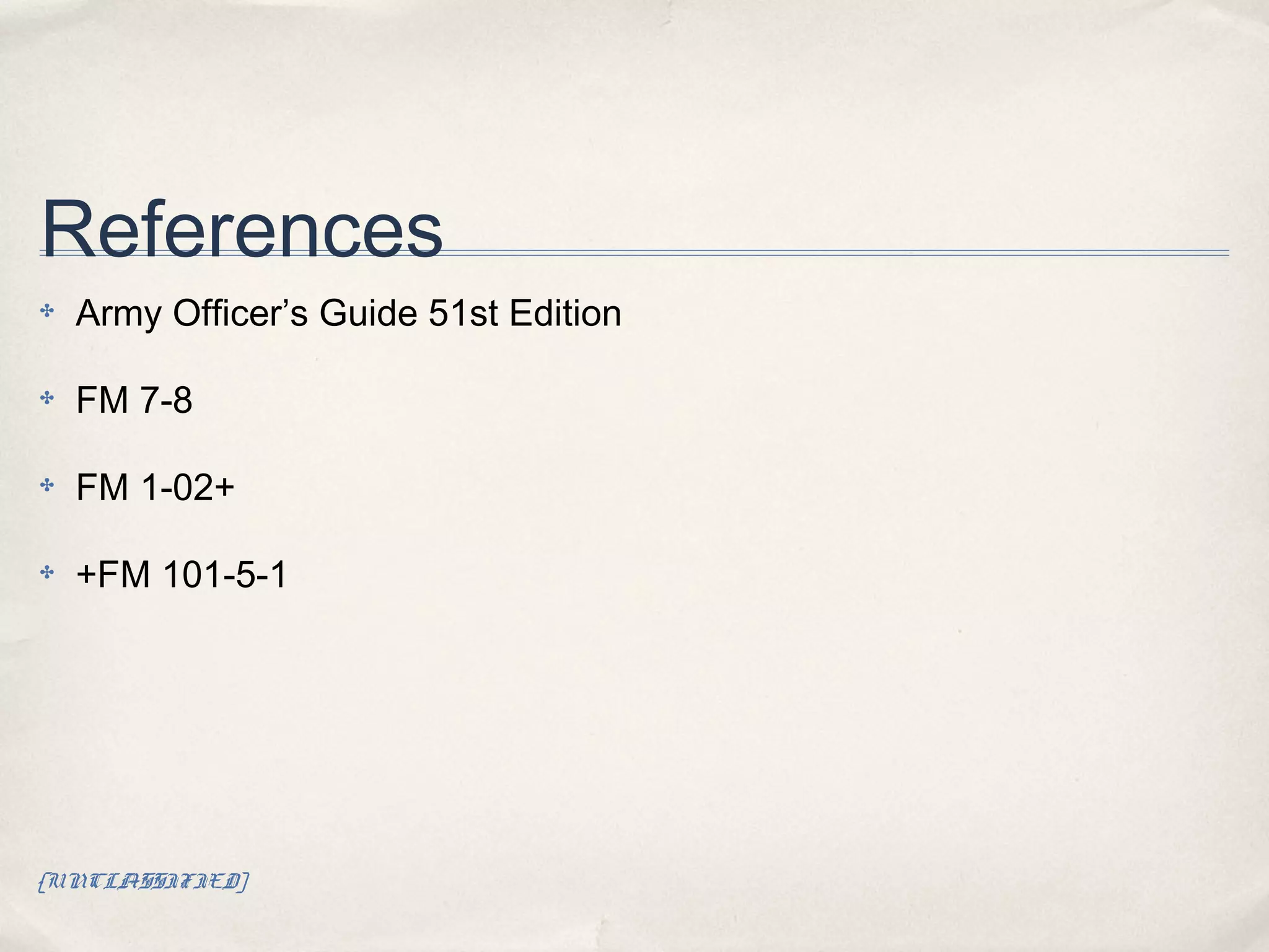 US Military Infantry Branch | PPT