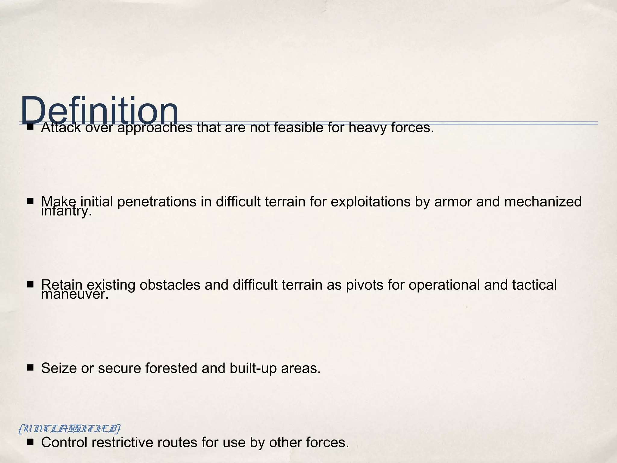US Military Infantry Branch | PPT