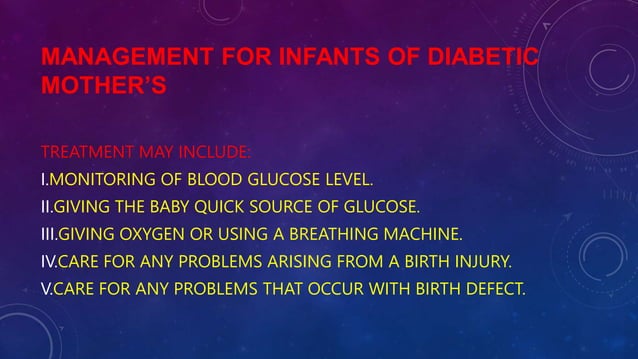 Infants of diabetic mothers.... | PDF