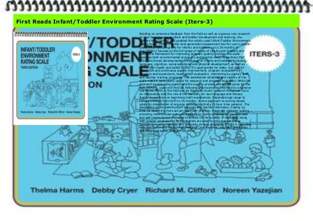 First Reads Infant/Toddler Environment Rating Scale (Iters-3)