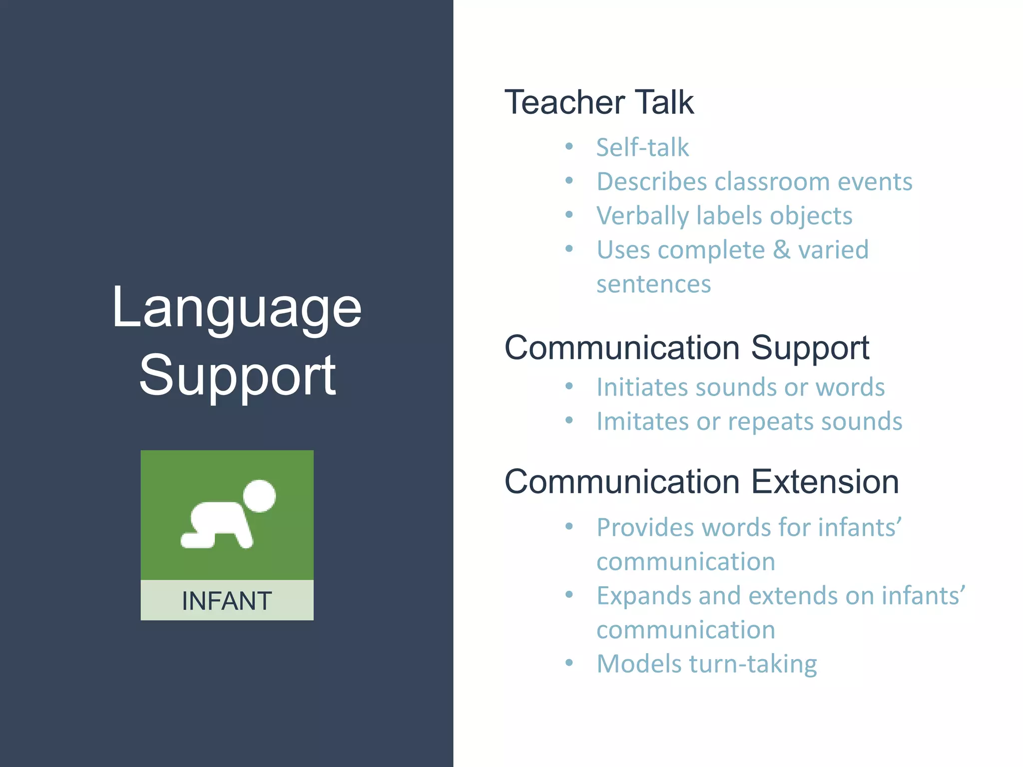 The CLASS Measure: Infants, Toddlers, and Effective Interactions | PPTX