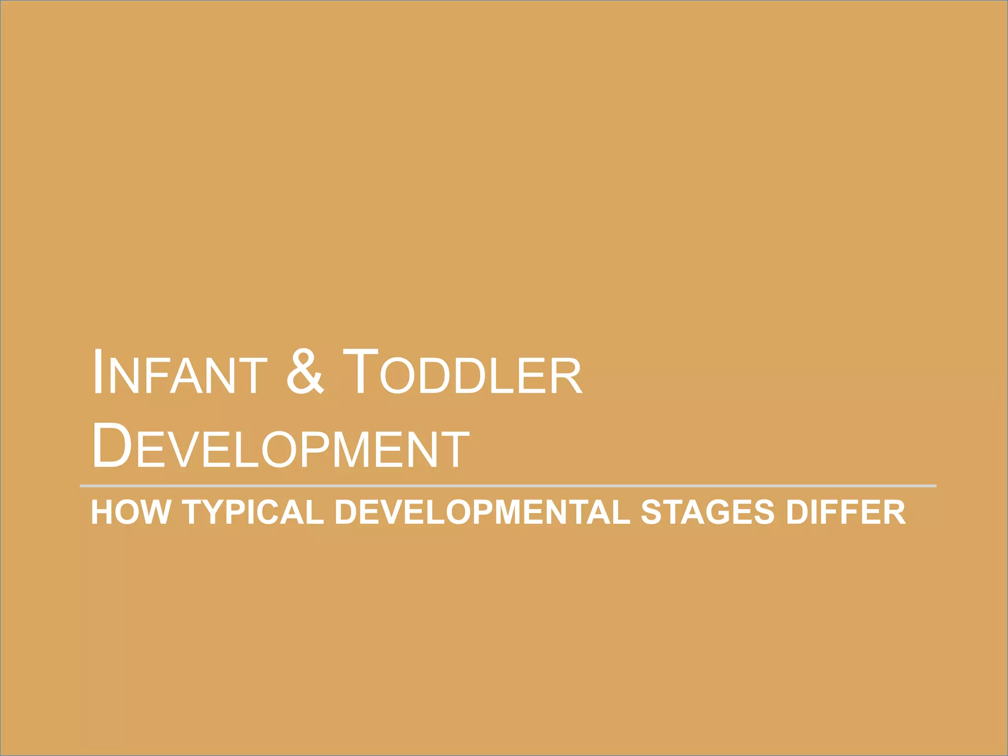 The CLASS Measure: Infants, Toddlers, and Effective Interactions | PPTX