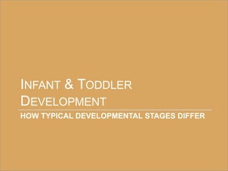 The CLASS Measure: Infants, Toddlers, and Effective Interactions | PPTX