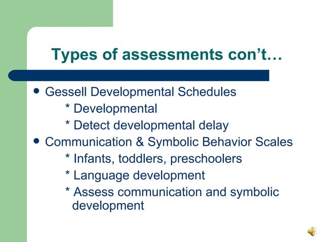 Infant Toddler Assessment | PPT | Parenting Babies and Toddlers | Parenting