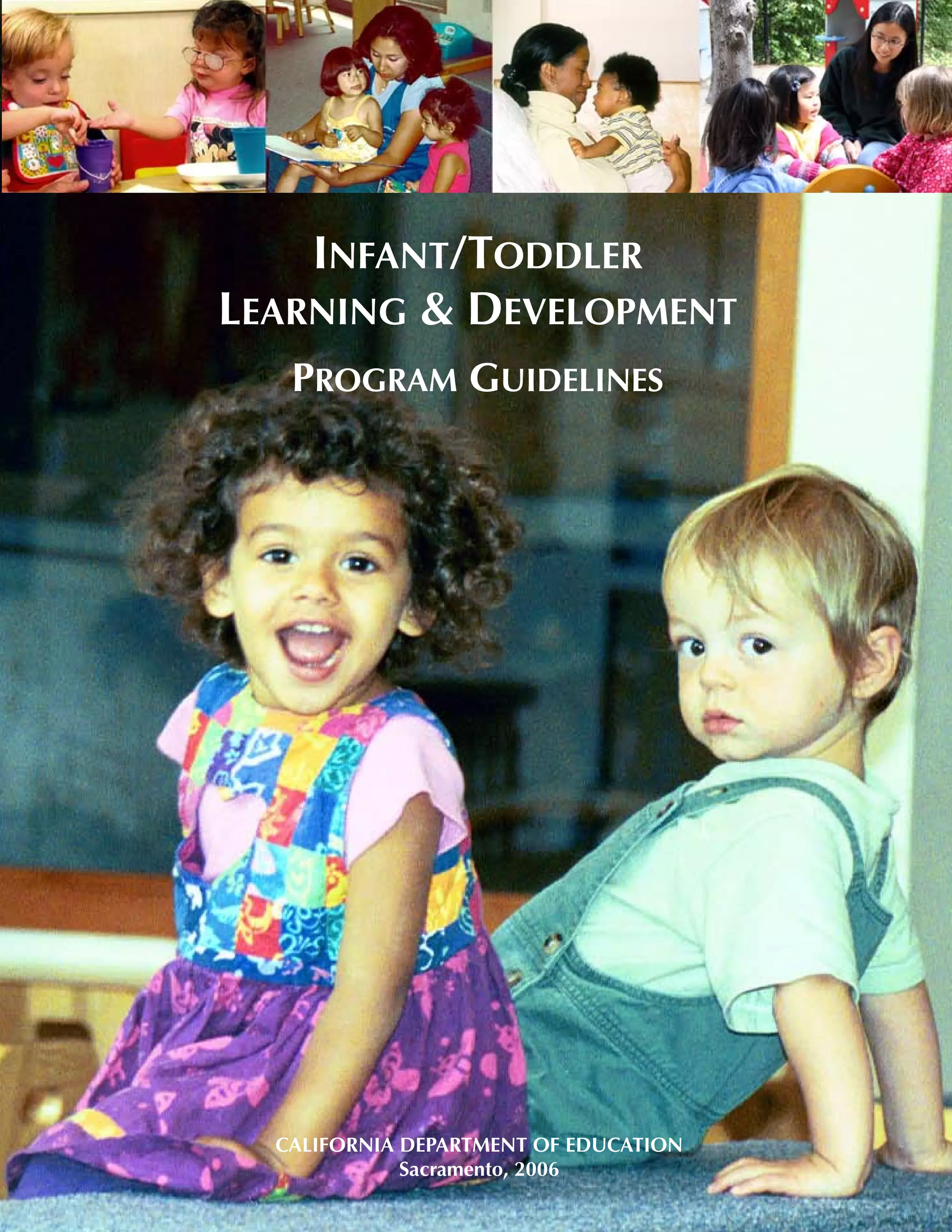 Infant toddler learning & development | PDF