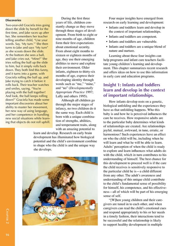 Infant toddler learning & development | PDF