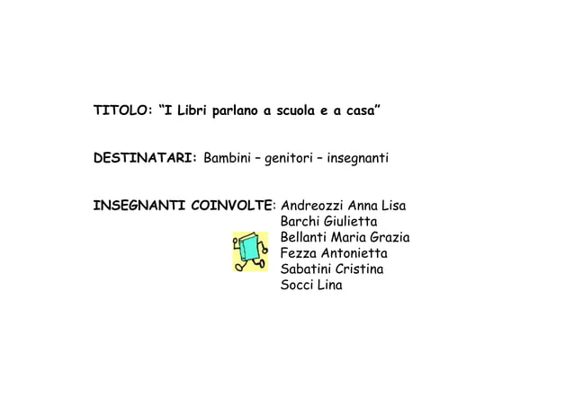 Infanzia rovezzano 2012_13 | PPT