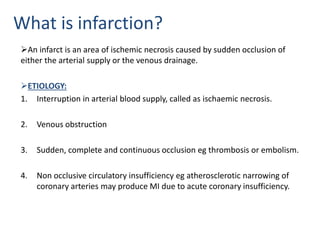 INFARCTION pathology medical students h | PPTX | Blood Disorders ...