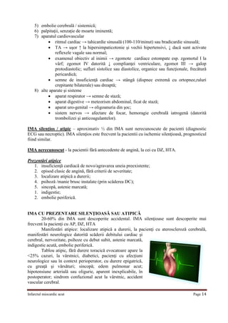Infarctul miocardic acut | PDF