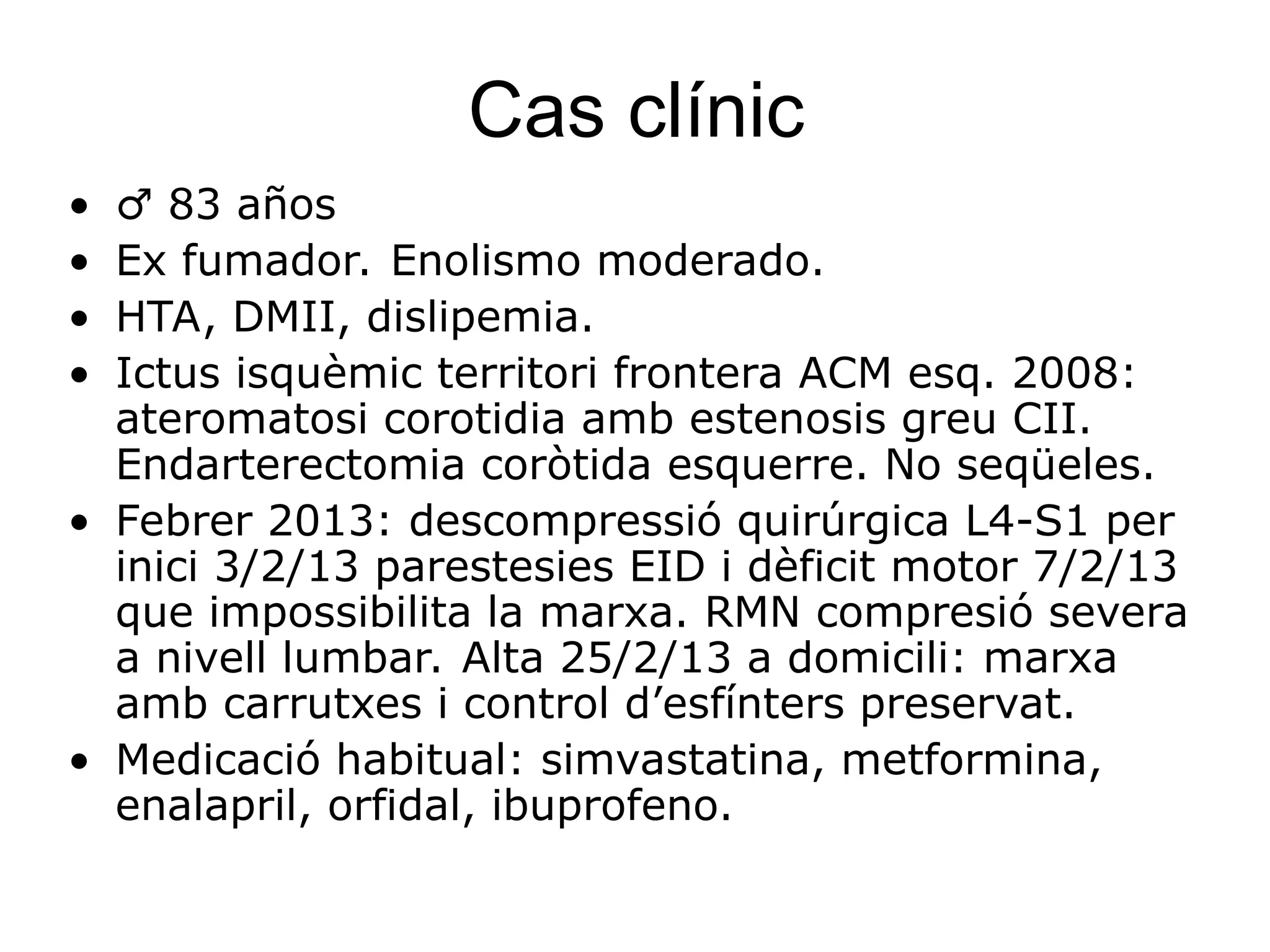 Infart pRESENTACION INFARTO CEREBRAL EN UNIDAD | PPT