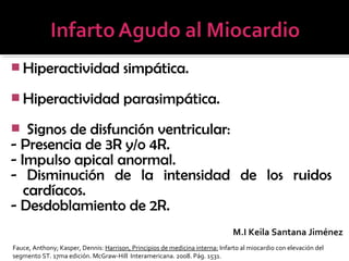 Infarto agudo al miocardio | PPT