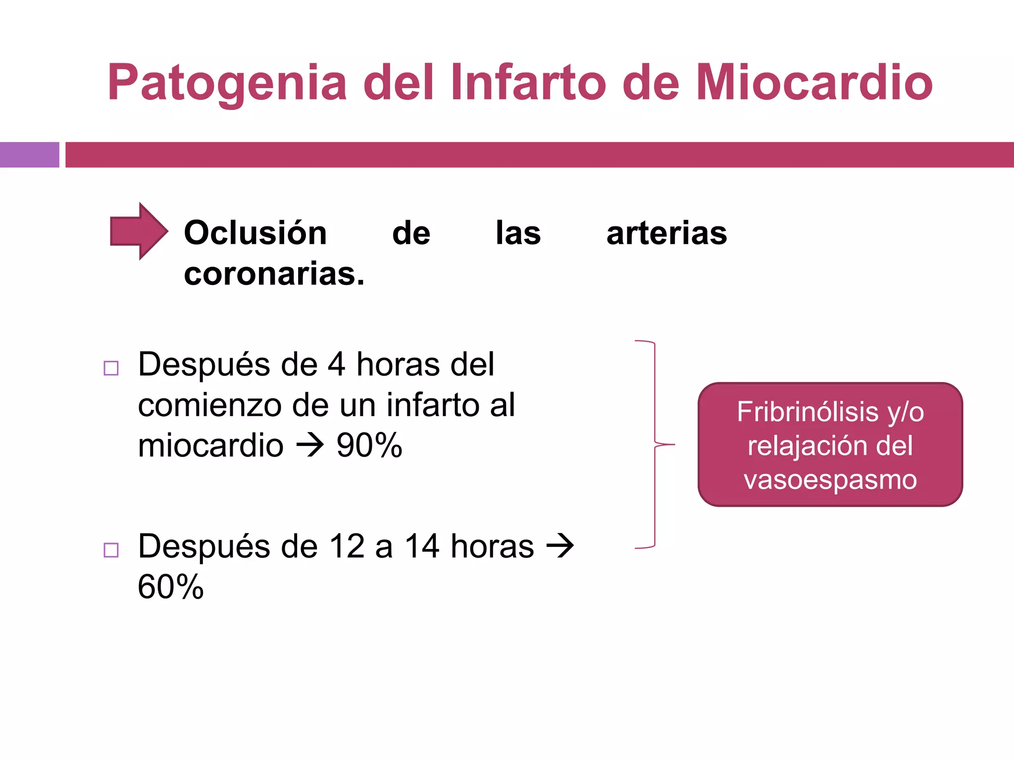Infarto al miocardio | PPT