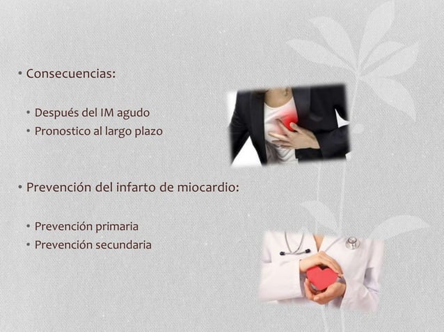 Infarto de miocardio | PPT