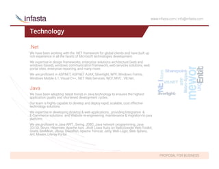 Infasta buisness proposal | PDF