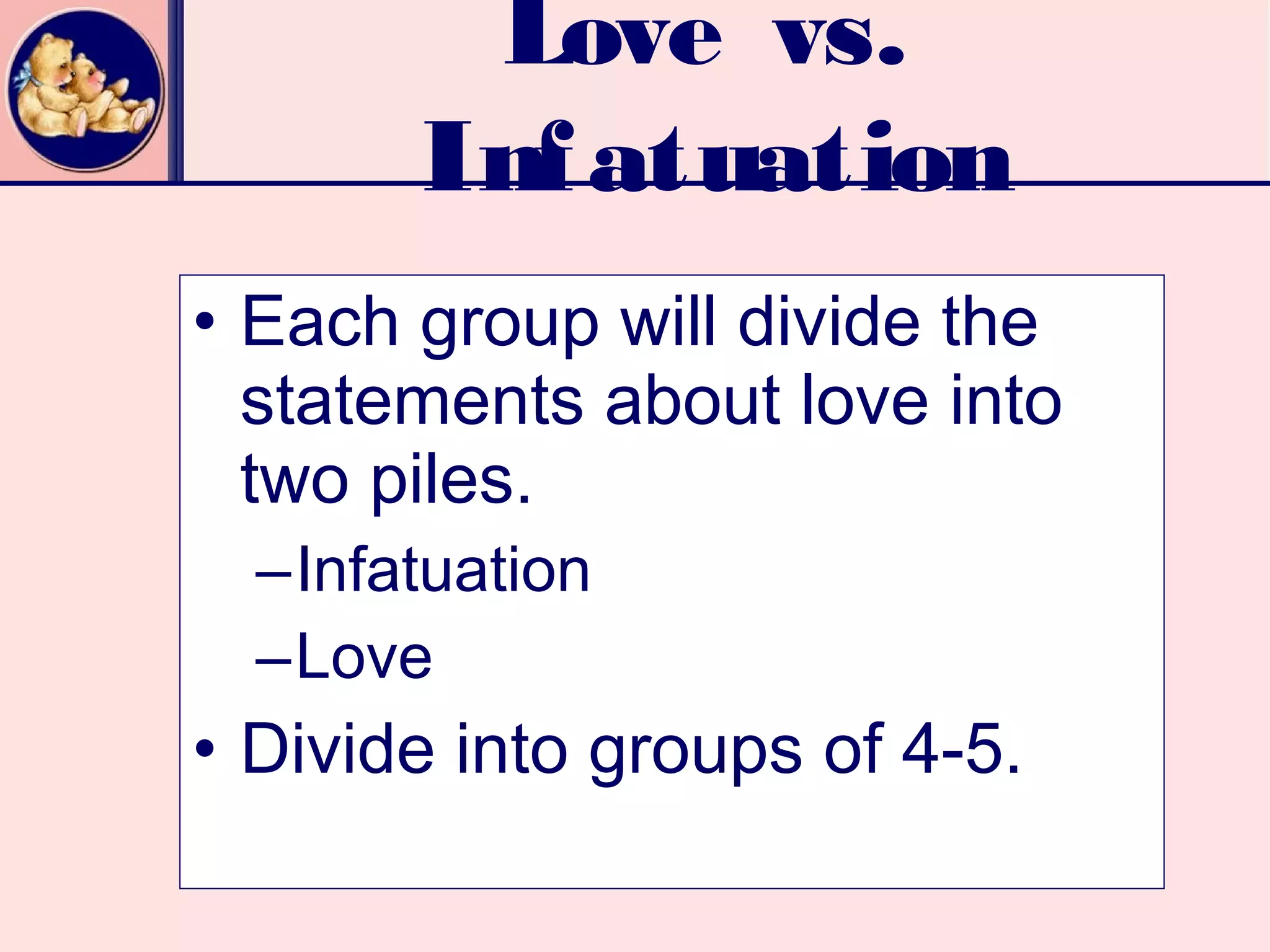 Infatuation | PPT