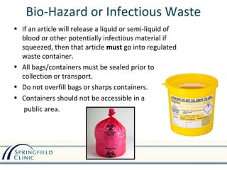 Bloodborne Pathogens and Infection Control Training | PPT
