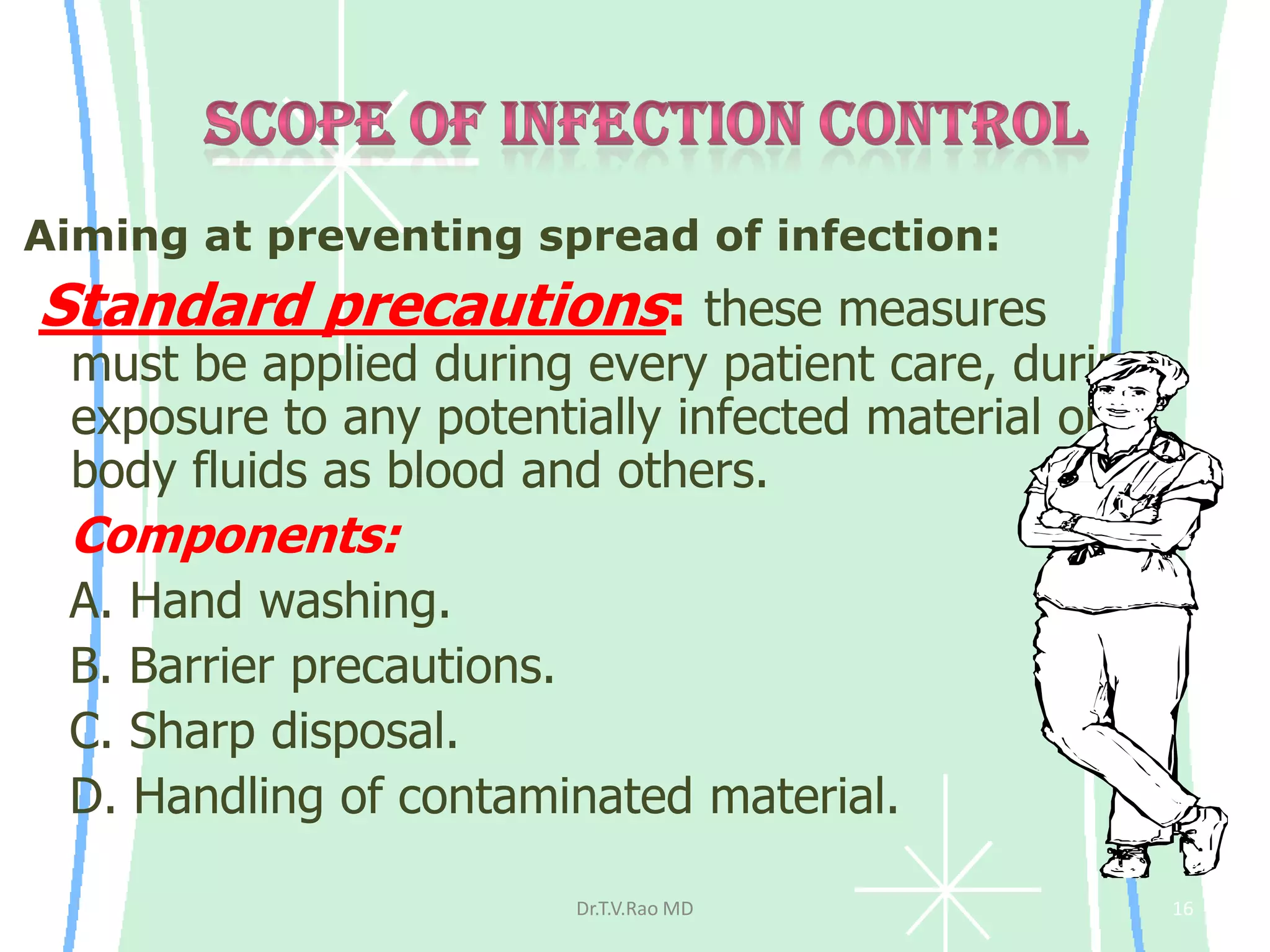 Inf control for hcw 2012 | PPTX