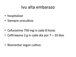 Infección de vías urinarias | PPTX