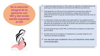 INFECCIÓN PERINATAL POR VIH, enfoque neonatal | PPTX