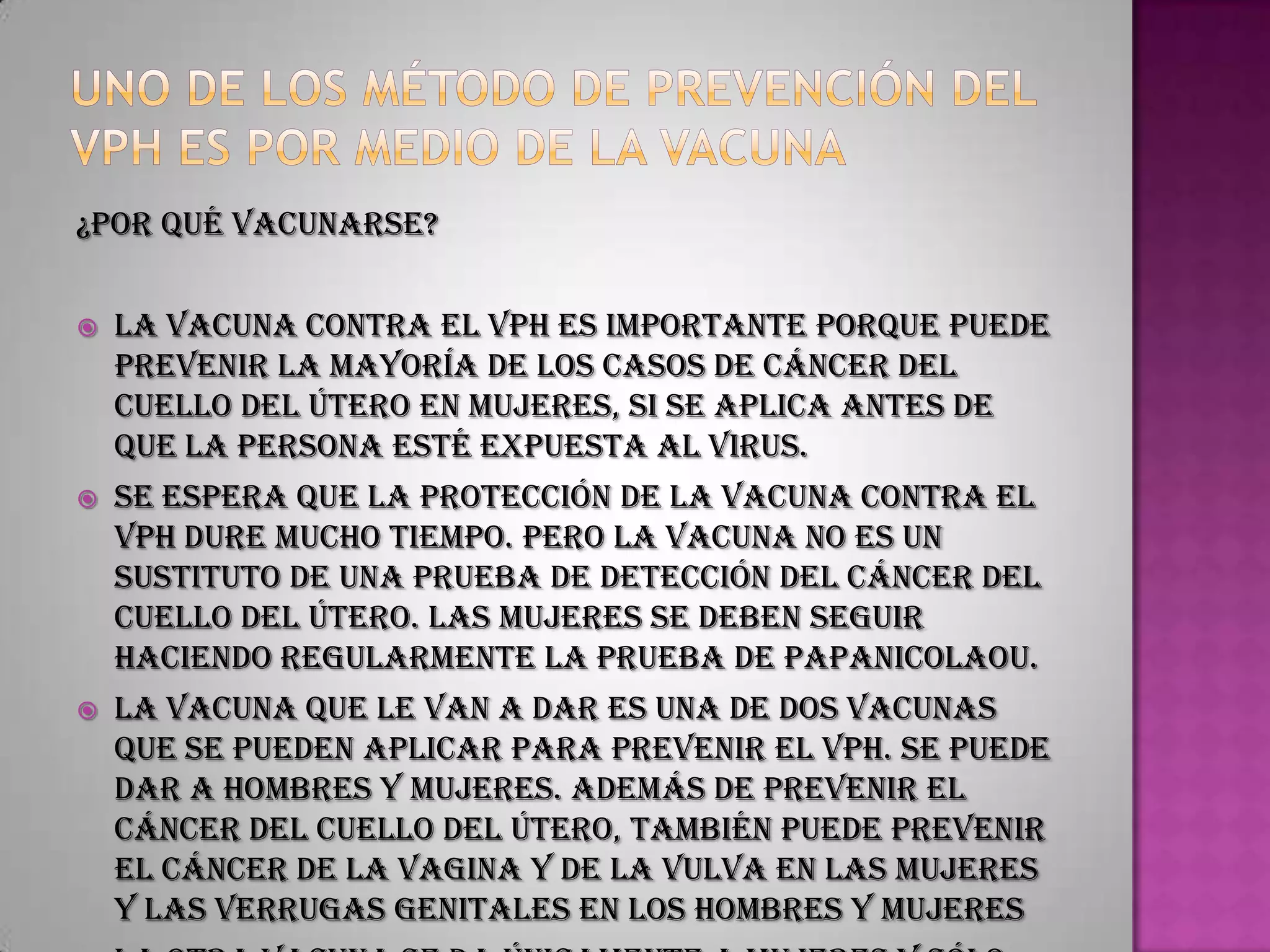 Infección por virus del papiloma humano (vph) | PPTX