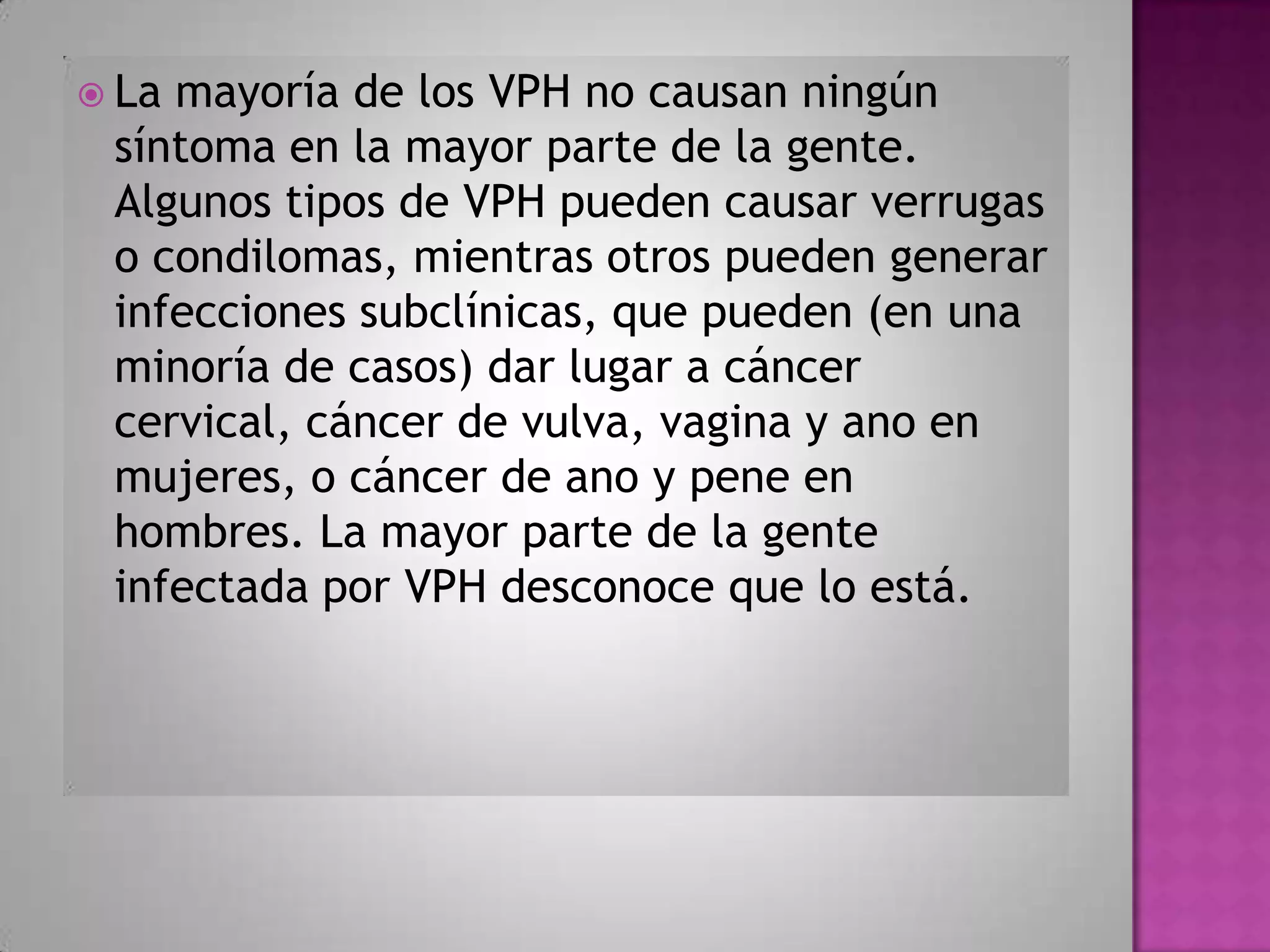 Infección por virus del papiloma humano (vph) | PPTX