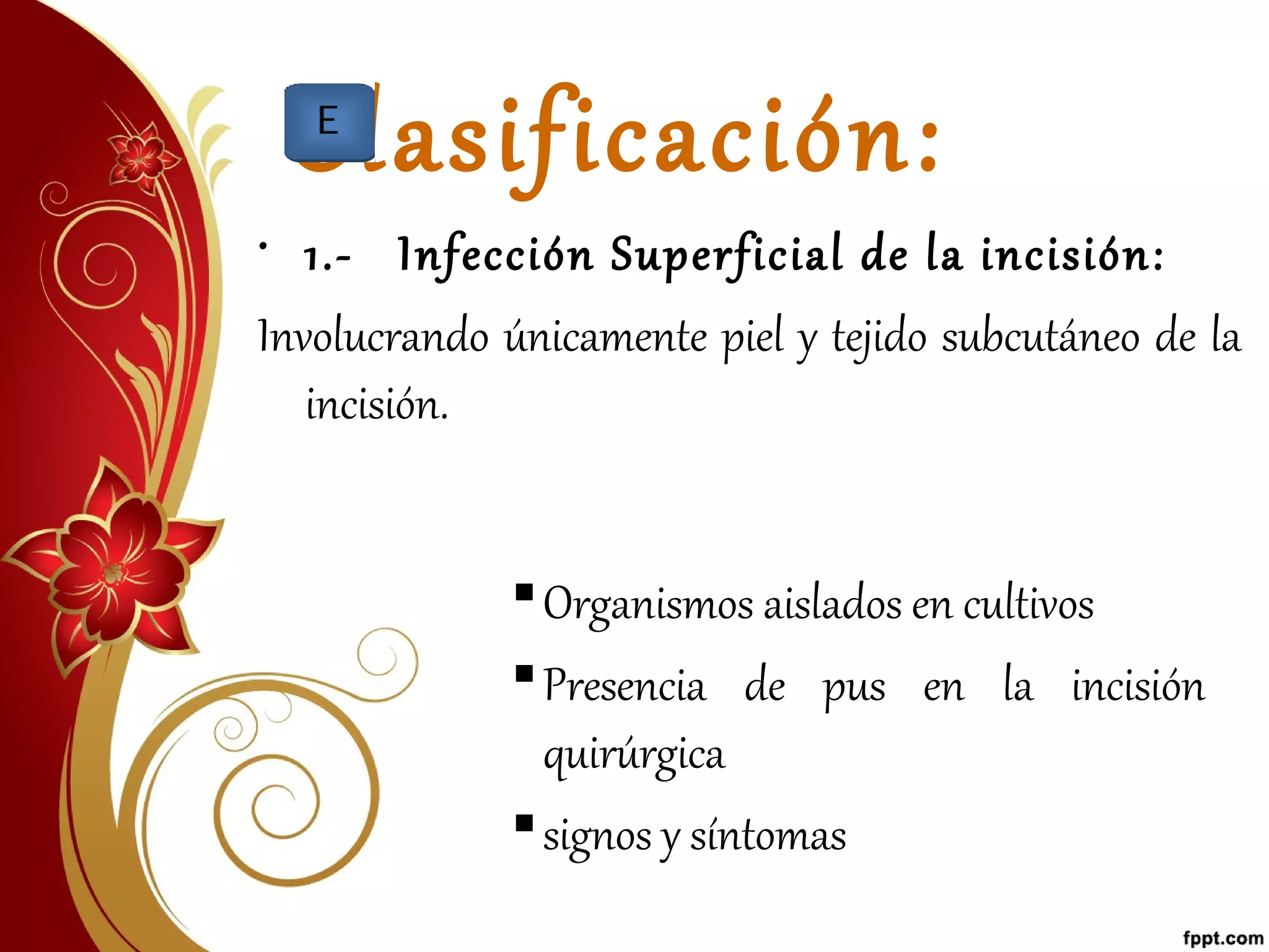 Infeccion de herida operatoria | PPT | Infectious Diseases | Diseases ...