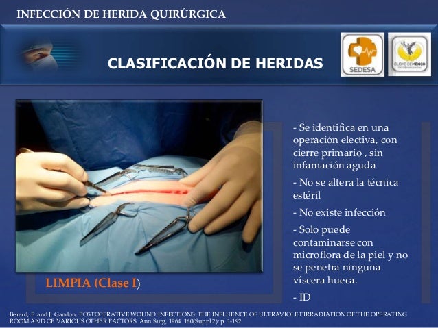 Infeccion de herida quirurgica