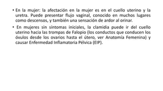 Infecciones tricomoniasis-y-clamidia | PPTX