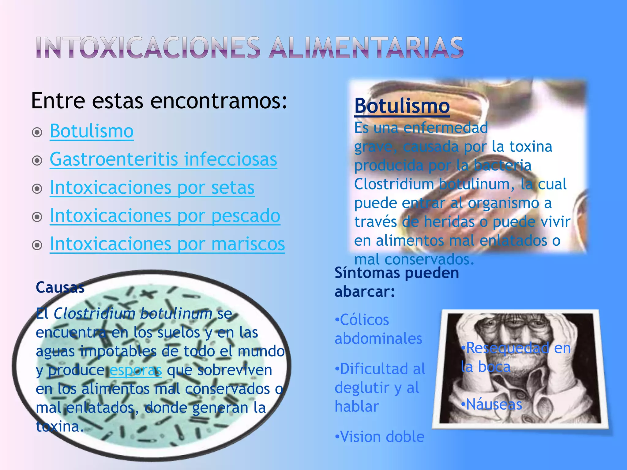 Infecciones alimentarias | PPTX