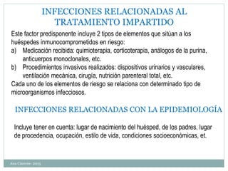 Infecciones crónicas en pacientes con Inmunocompromiso | PPTX