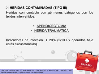Infecciones de herida quirurgicas | PPTX