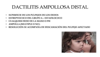 Infecciones bacterianas de piel | PPTX