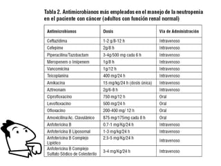 Infecciones En Paciente Neutropenico | PPT