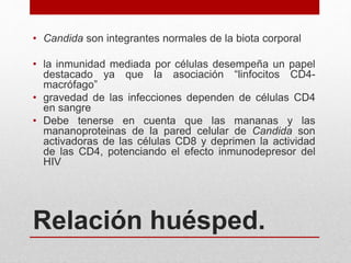Infecciones oportunistas por hongos | PPTX