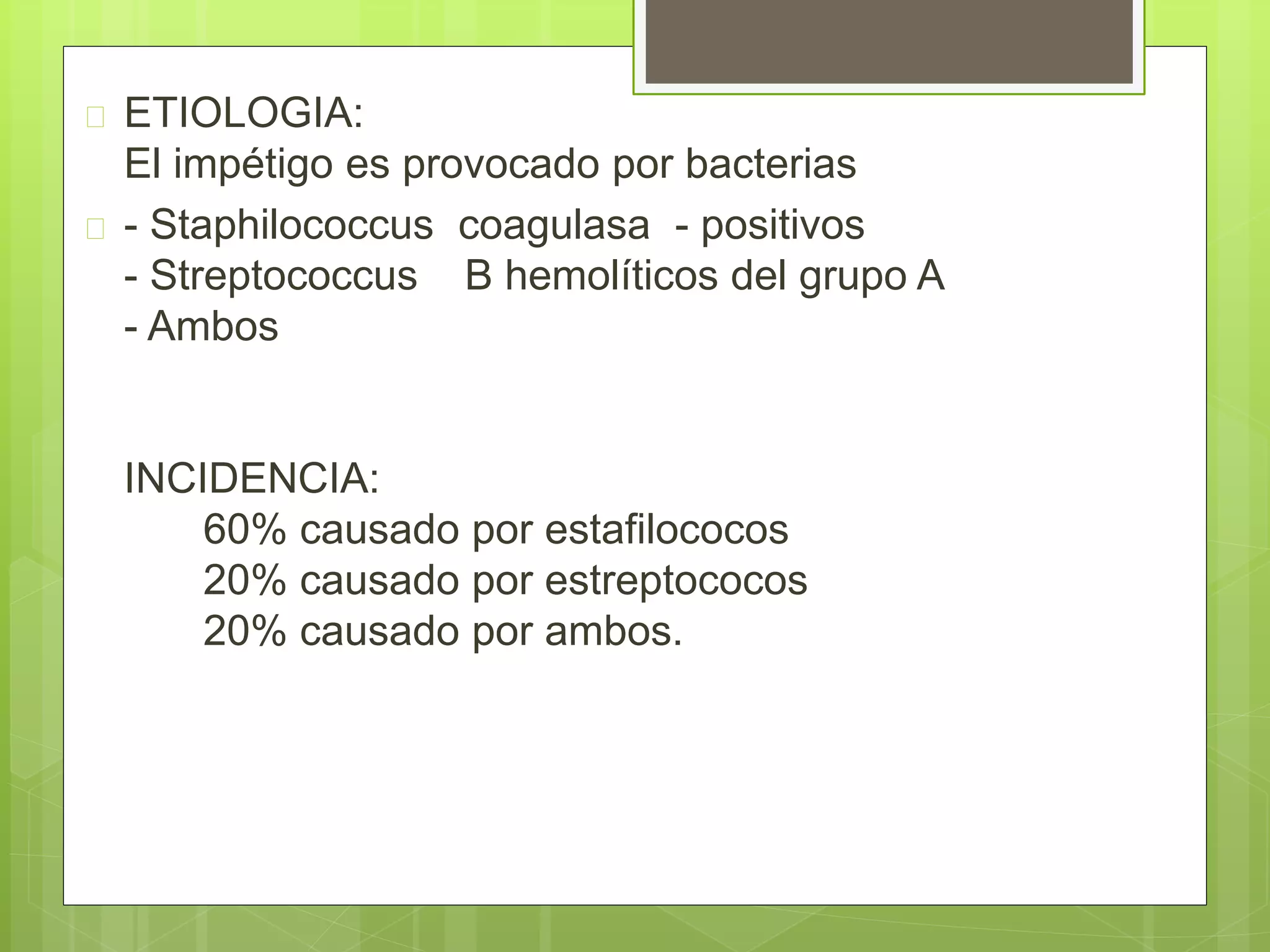Infecciones piogenas | PPTX