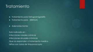 Infecciones respiratorias agudas en pediatría | PPTX