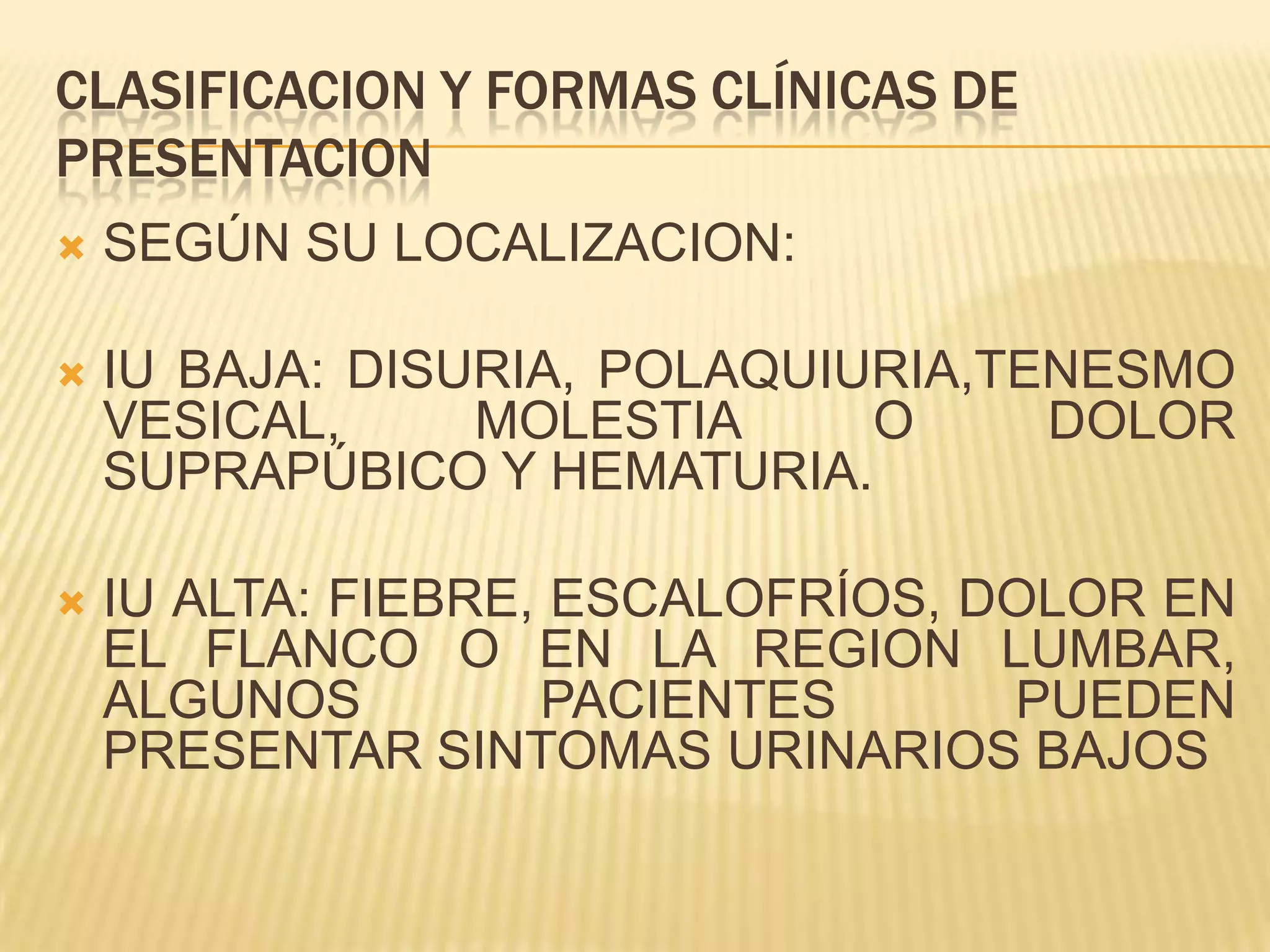 Infeccion Urinaria | PPTX