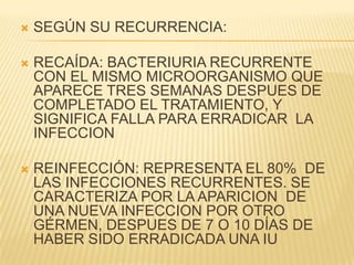 Infeccion Urinaria | PPTX